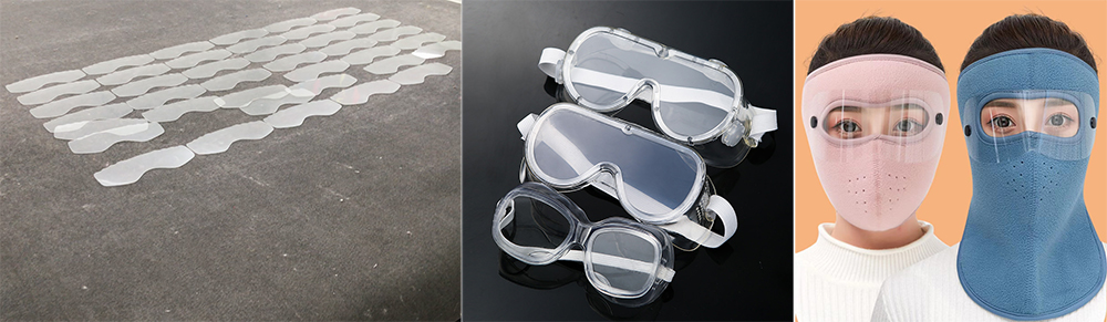 Soft PVC Film Goggle Lens Oscillating Knife CNC Digital Cutting Machine ...