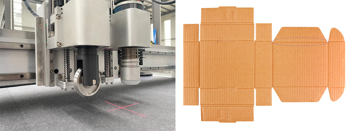 Cardboard Carton Flatbed Digital CNC Cutting Machine - Buy cardboard ...